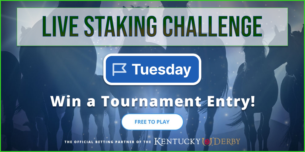 TwinSpires Freeplay | Tuesday Live Staking Challenge